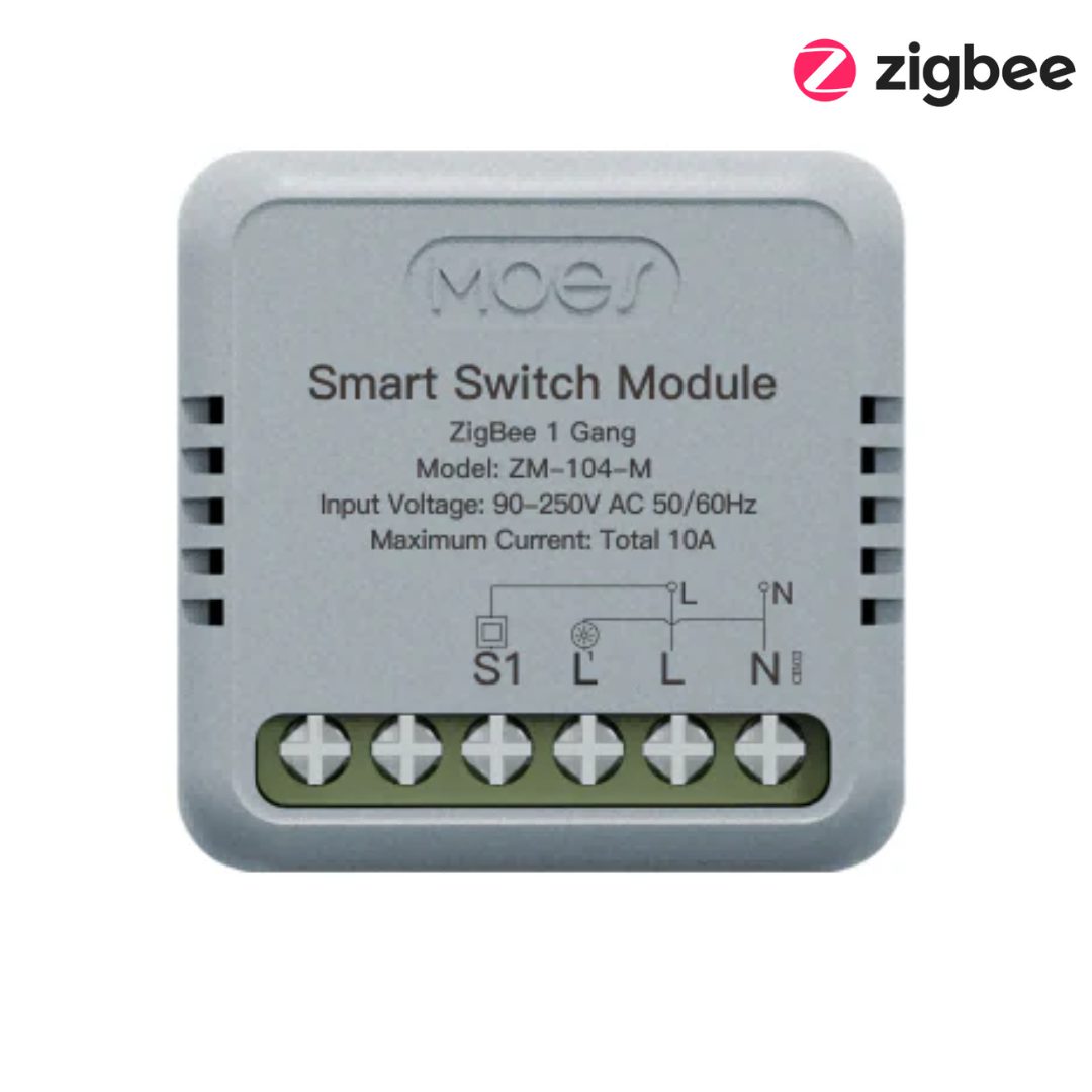 Switch Mini Zigbee 1 o 2 canales - Smart Home Center